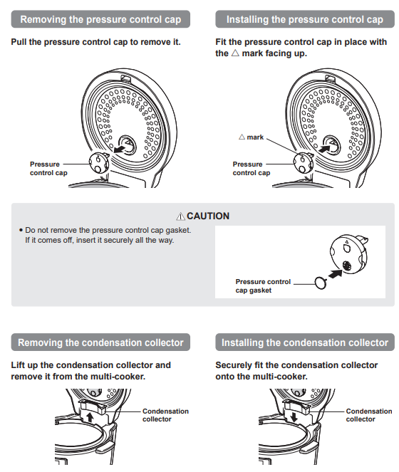 How to Remove and Attach Each Component Part – Tiger Corporation U.S.A.